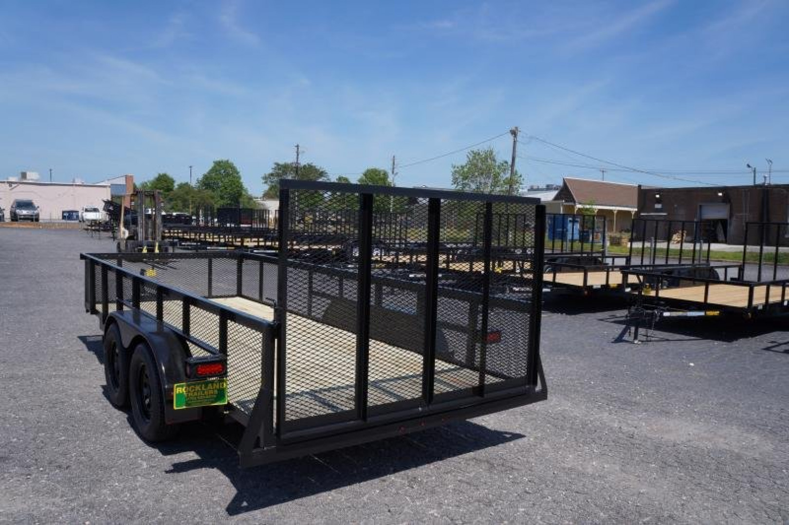 New 2025 GSK METAL WORKS 77X16Tandem Utility Trailer