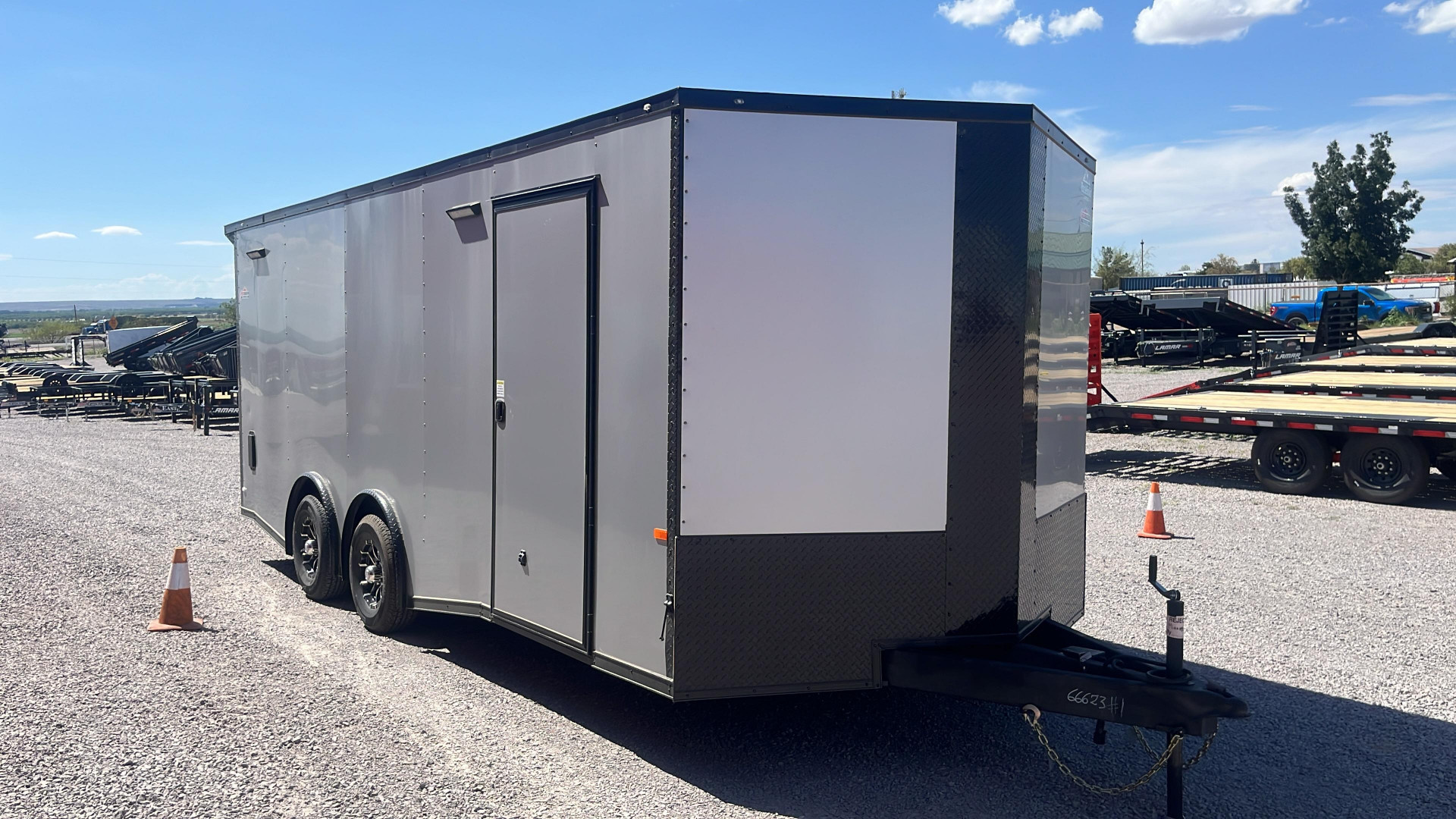 New 2026 Rock Solid Cargo 20' ENCLOSED CARGO 10K CAR HAULER TRAILER ...