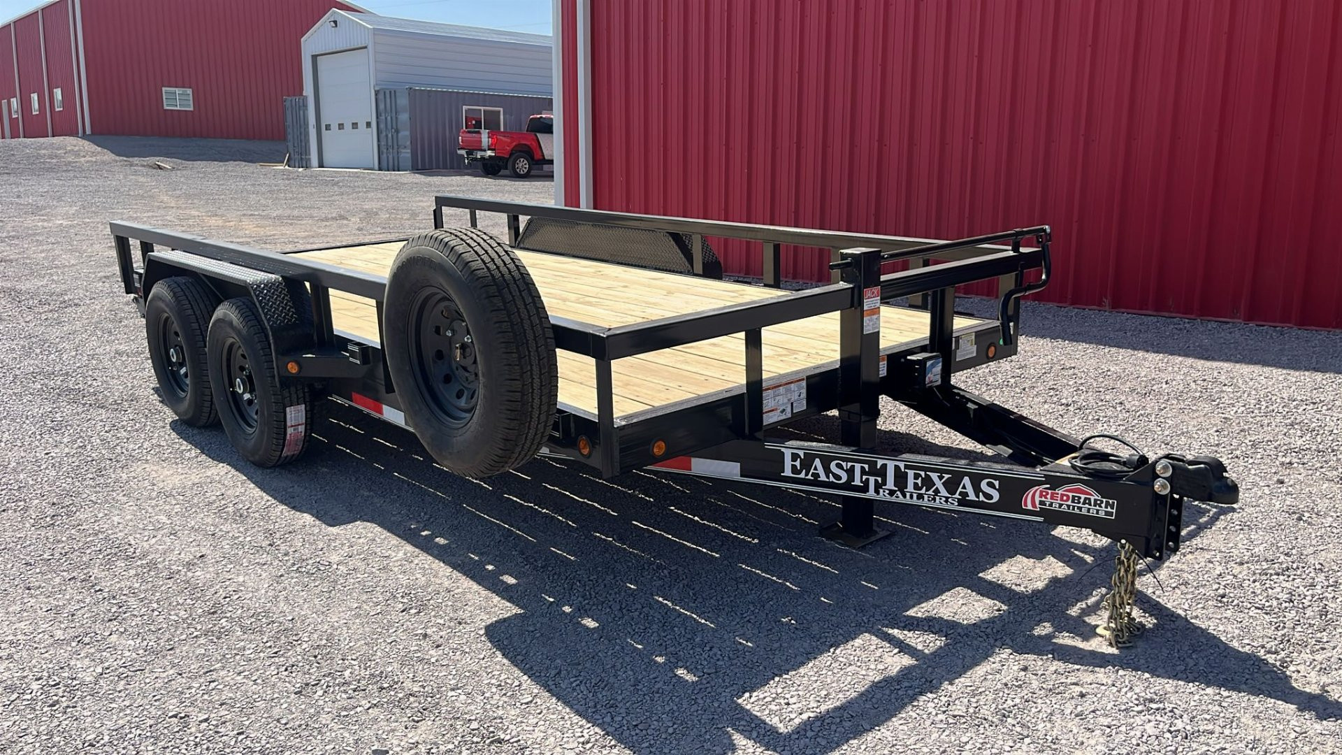 New 2026 East Texas Trailers 83"X16' 14K UTILITY Equipment Trailer
