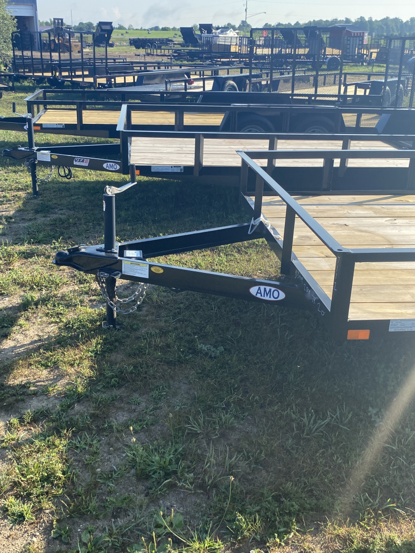 New 2025 AMO X-WIDEX20' Landscape Trailer for sale in Grawn, MI