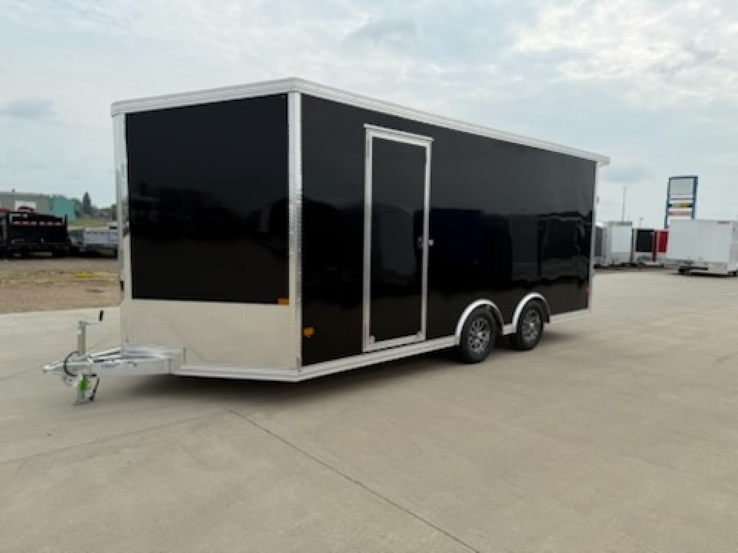 New 2026 E-Z Hauler EZEC8.5X18-UTV Cargo / Enclosed Trailer CAR HAULER ...