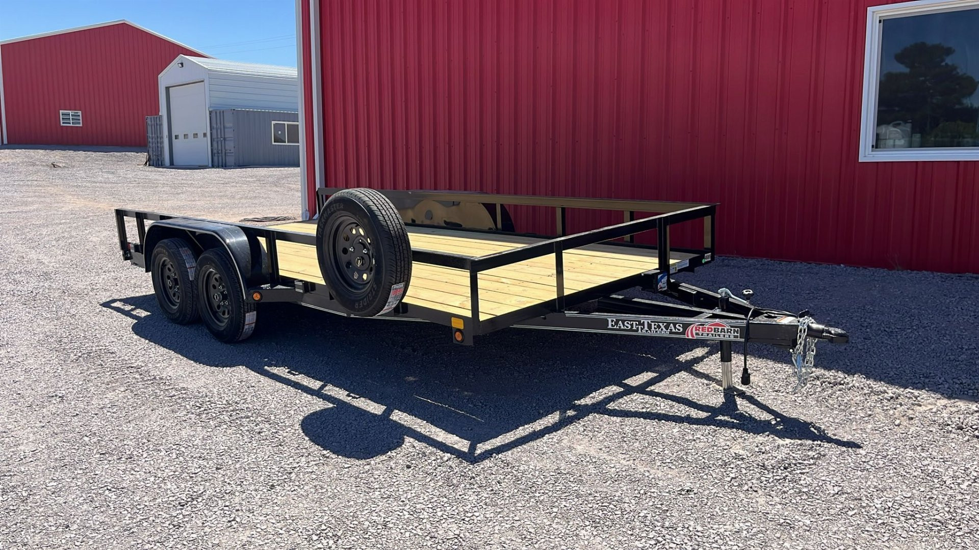 New 2025 East Texas Trailers 83"X16' UTILITY 7K Utility Trailer
