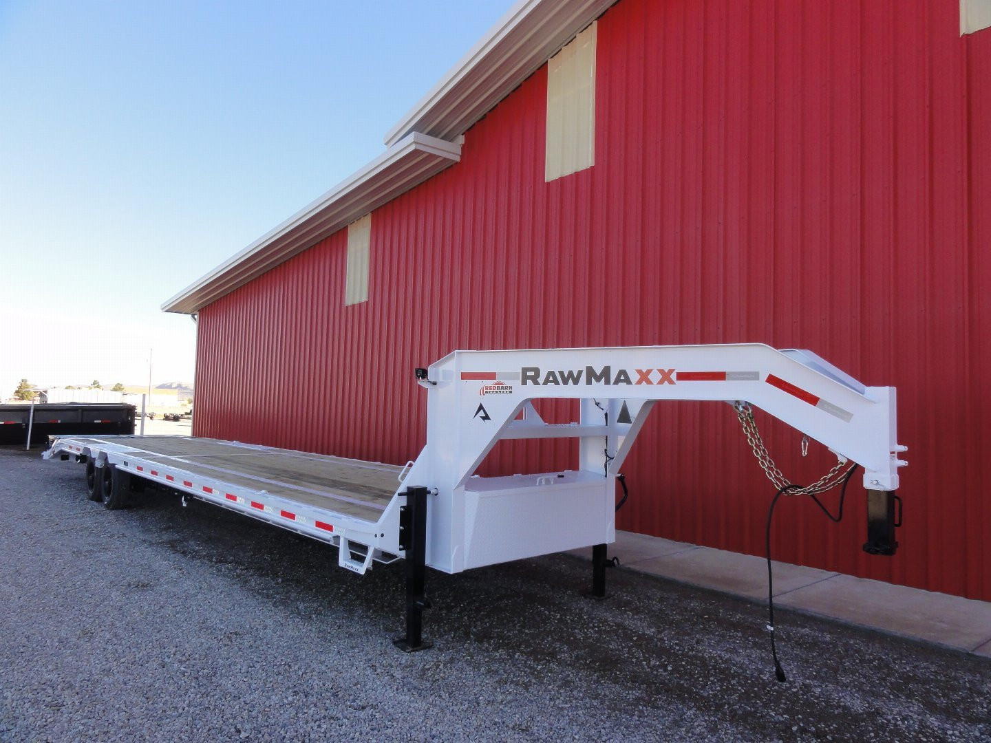 New 2025 RawMaxx FDX - 40' X 102" 16K GOOSENECK Flatbed Trailer