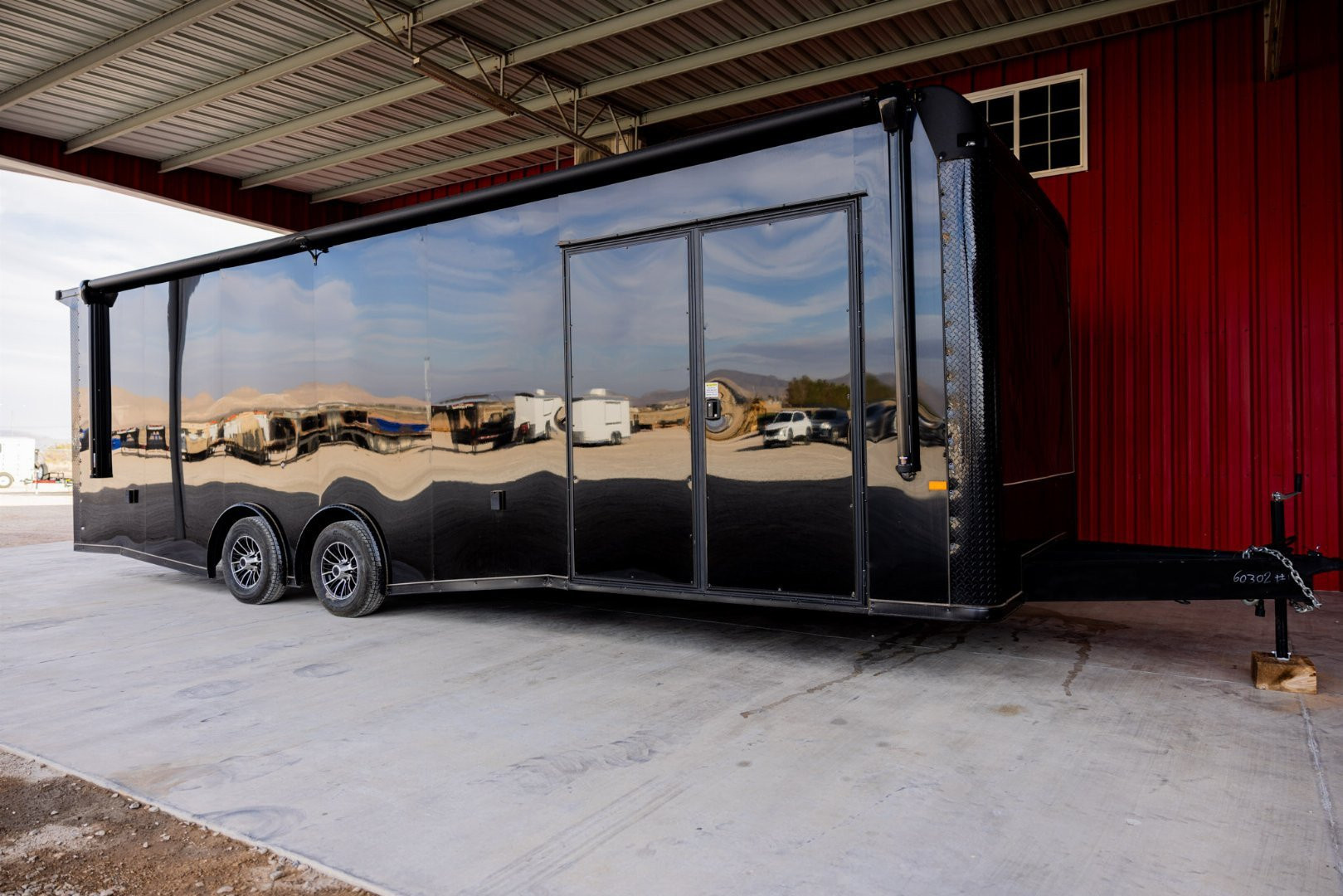 New 2025 Rock Solid Cargo 28' ENCLOSED CARGO 10K CAR HAULER TRAILER ...