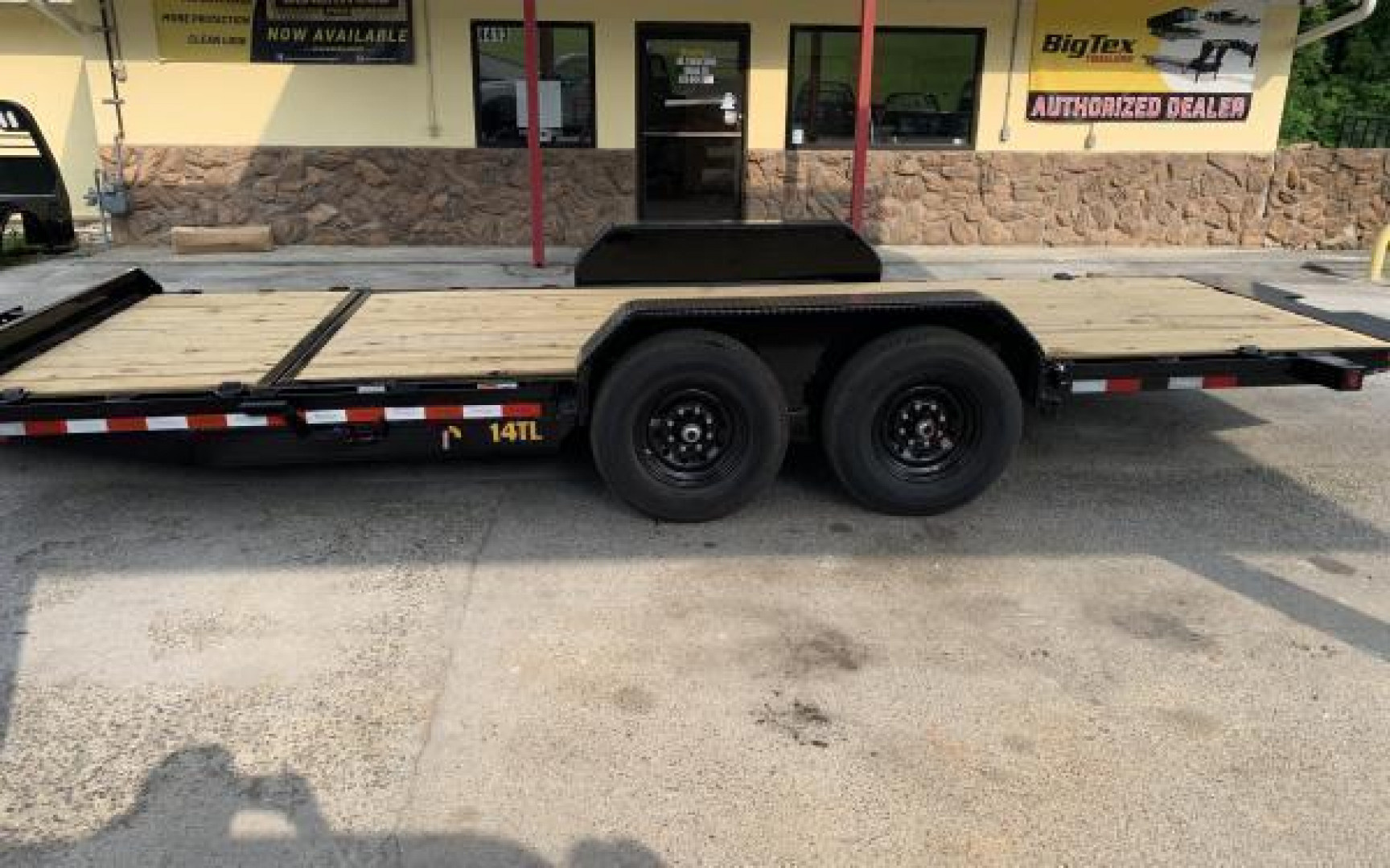 New 2025 Big Tex Trailers 14TL 83" x 20 (16 + 4) Heavy Duty Tilt Bed ...