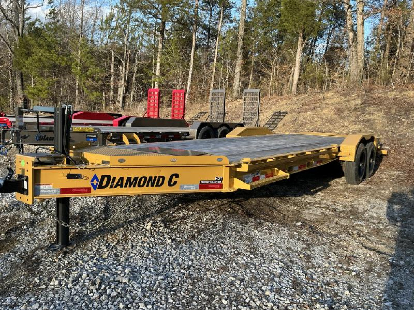 New 2024 Diamond C LPX 24' x 82" Equipment Trailer PACESETTER EDITION ...