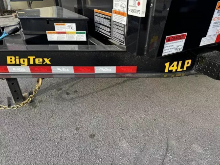 New 2025 Big Tex 14LP-14 Dump Trailer 7X14 WITH TARP RAMPS & LOADING ...