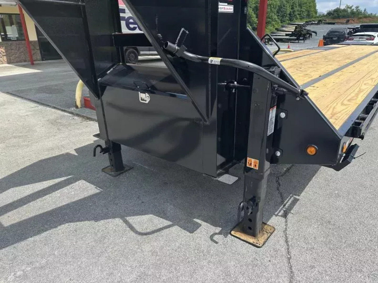 New Big Tex Trailers 25GN 102" x 25 + 5 Tandem Dual Wheel Gooseneck 25 ...