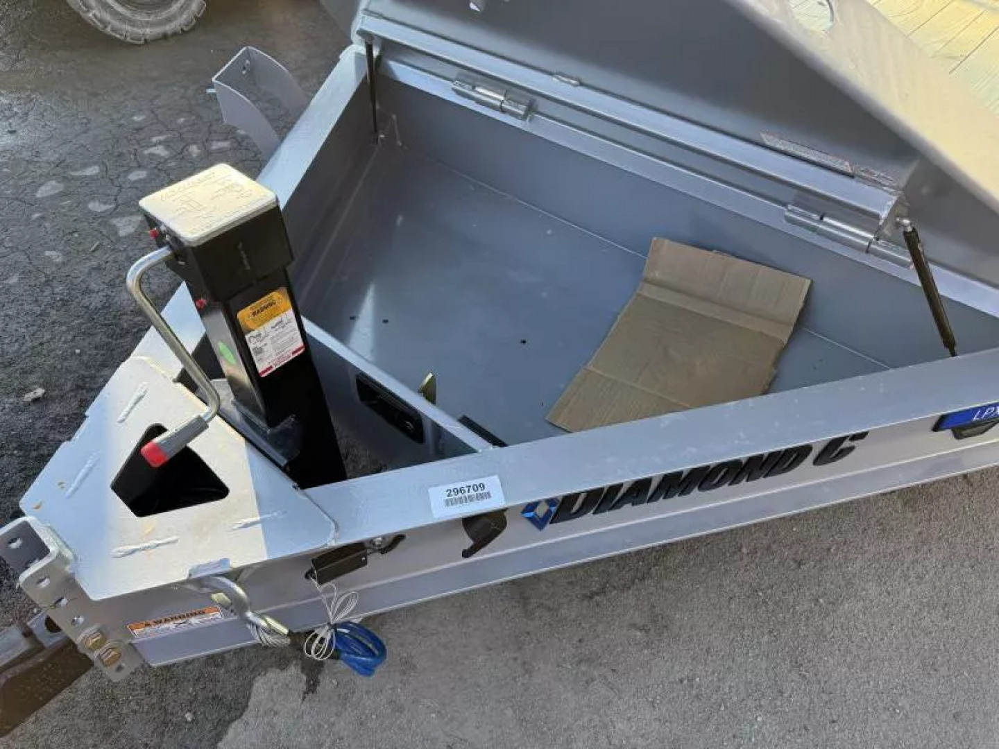 New 2025 Diamond C LPX207 102” X 24’ Equipment Trailer DRIVE OVER ...