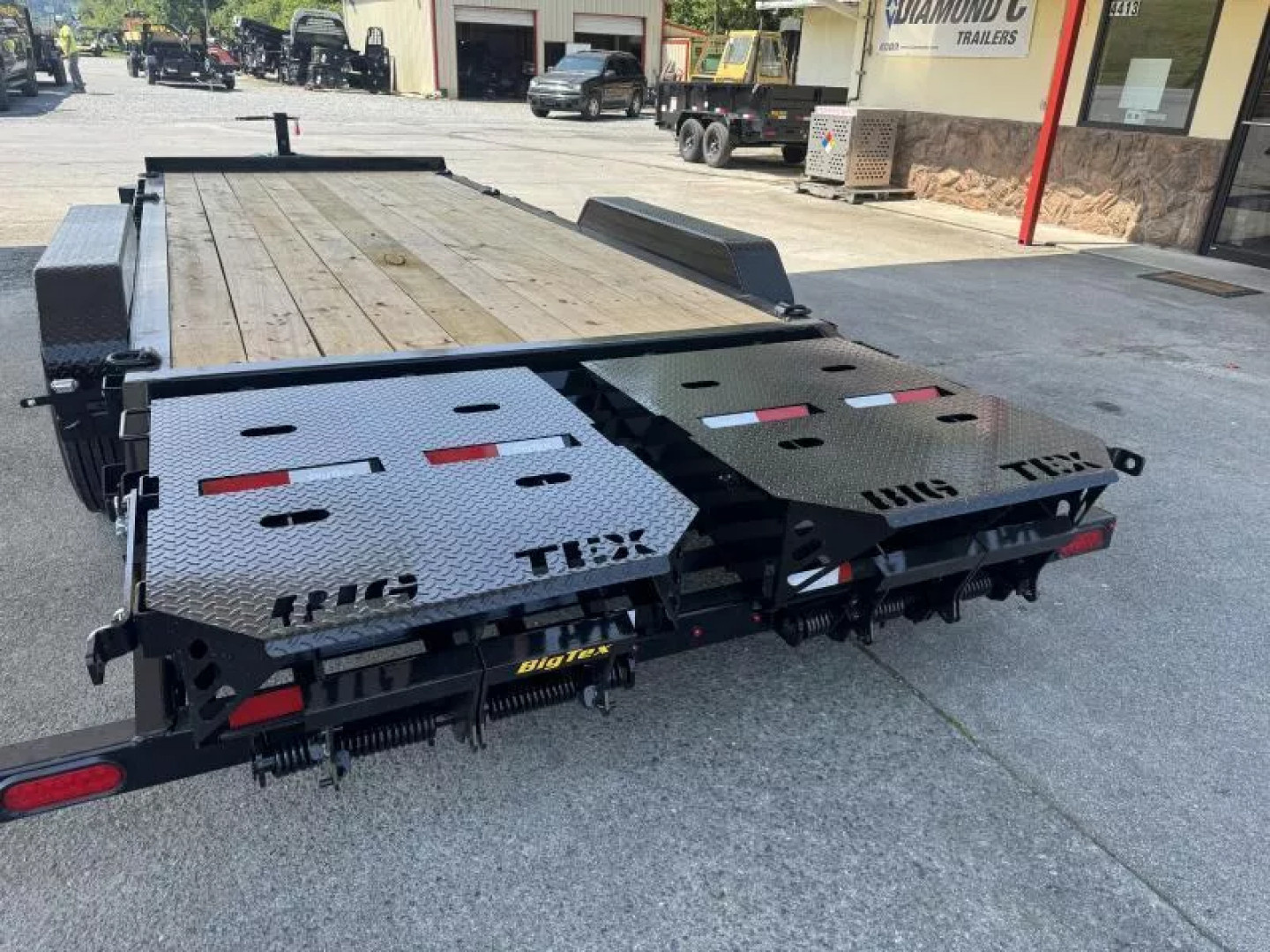 New 2025 Big Tex 16EH 17.5K G.V.W.R.Equipment Trailer 20’ MEGA RAMPS 16 PLY TIRES for sale in ...