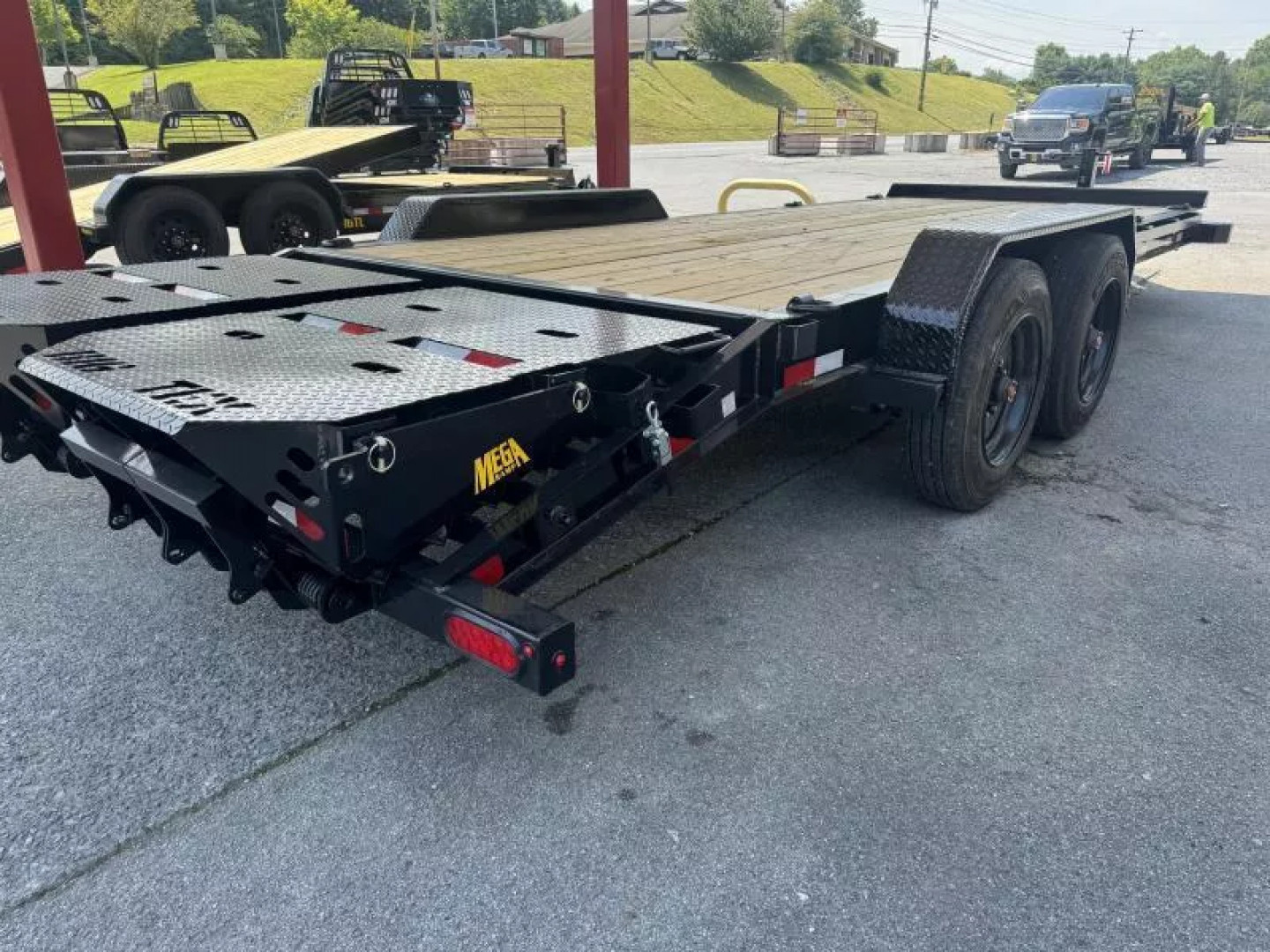 New 2025 Big Tex 16EH 17.5K G.V.W.R.Equipment Trailer 20’ MEGA RAMPS 16 PLY TIRES for sale in ...