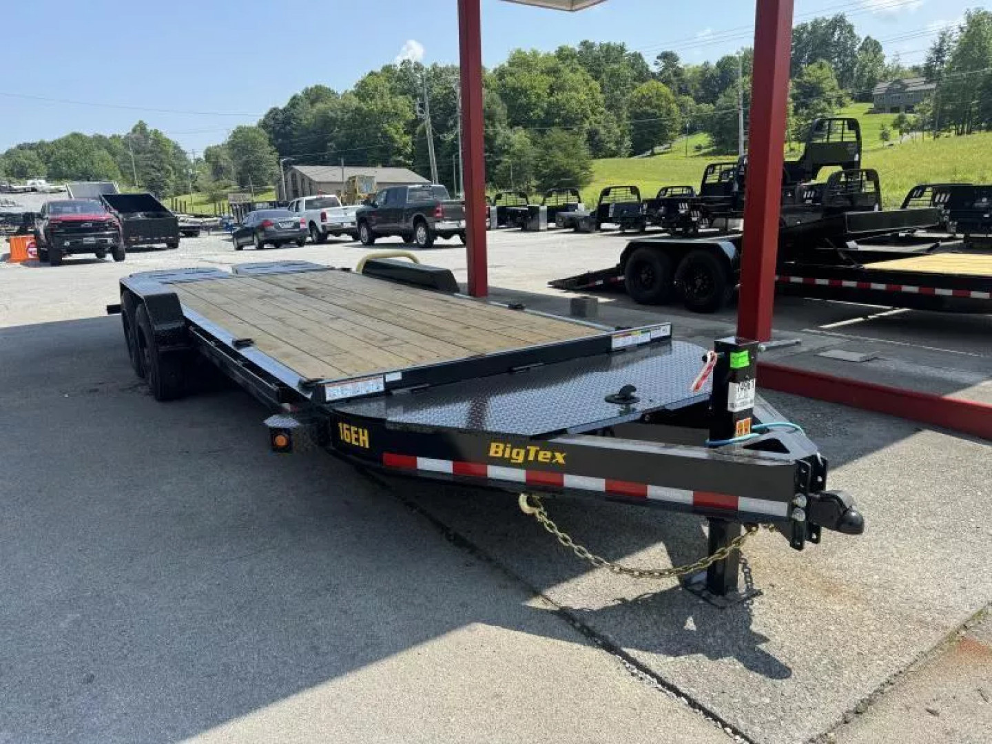 New 2025 Big Tex 16EH 17.5K G.V.W.R.Equipment Trailer 20’ MEGA RAMPS 16 PLY TIRES for sale in ...