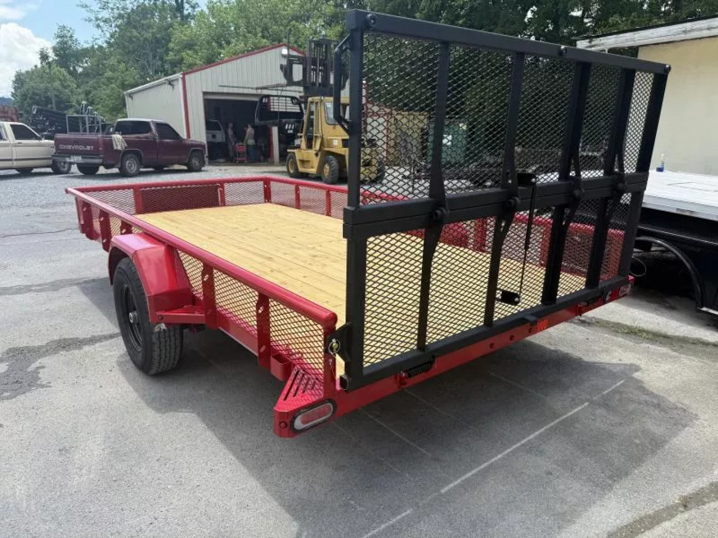 New 2025 Diamond C PSA Utility Trailer 6’11” x14’ bi fold gate 6k g.v.w ...