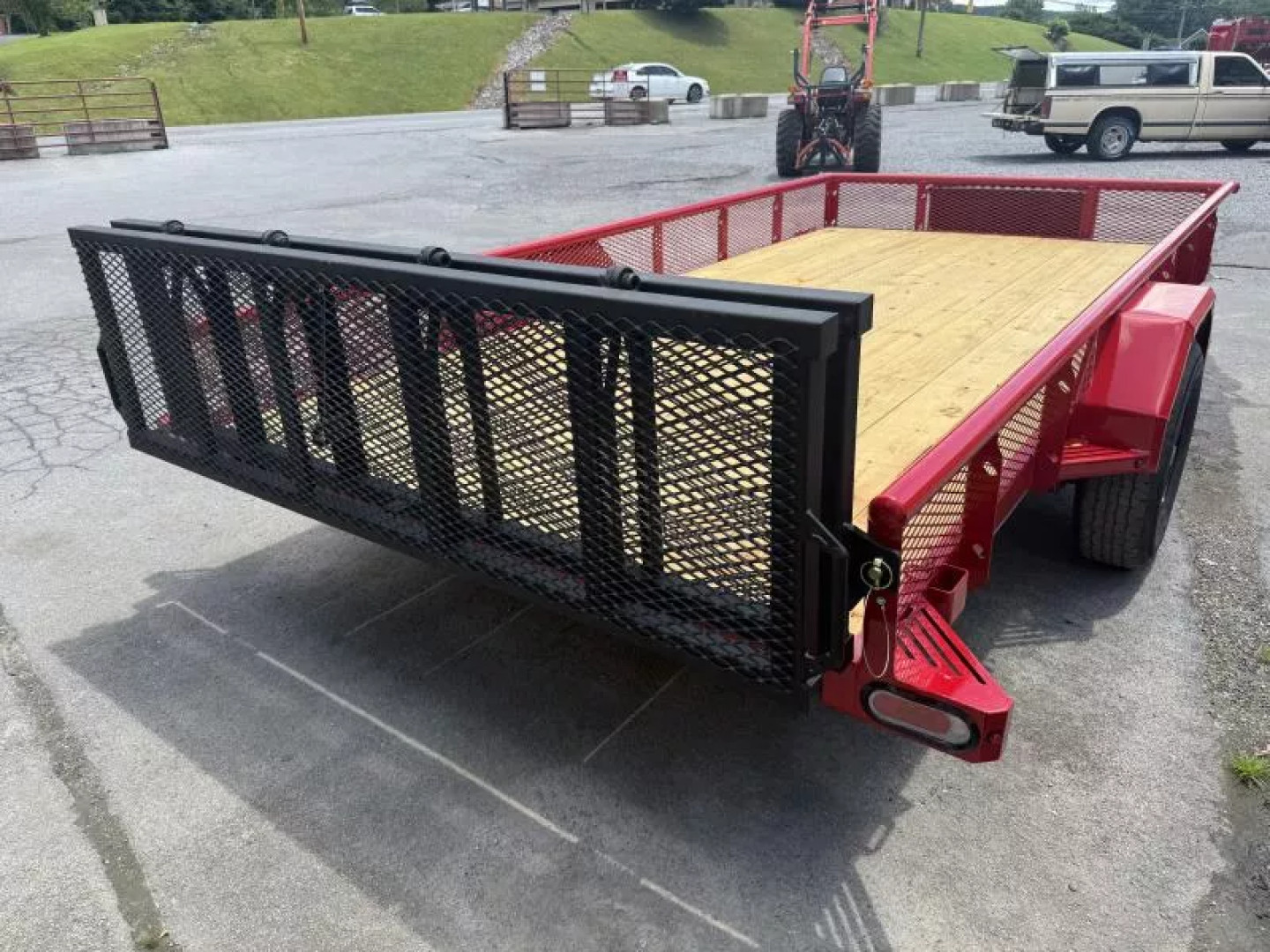 New 2025 Diamond C PSA Utility Trailer 6’11” x14’ bi fold gate 6k g.v.w ...