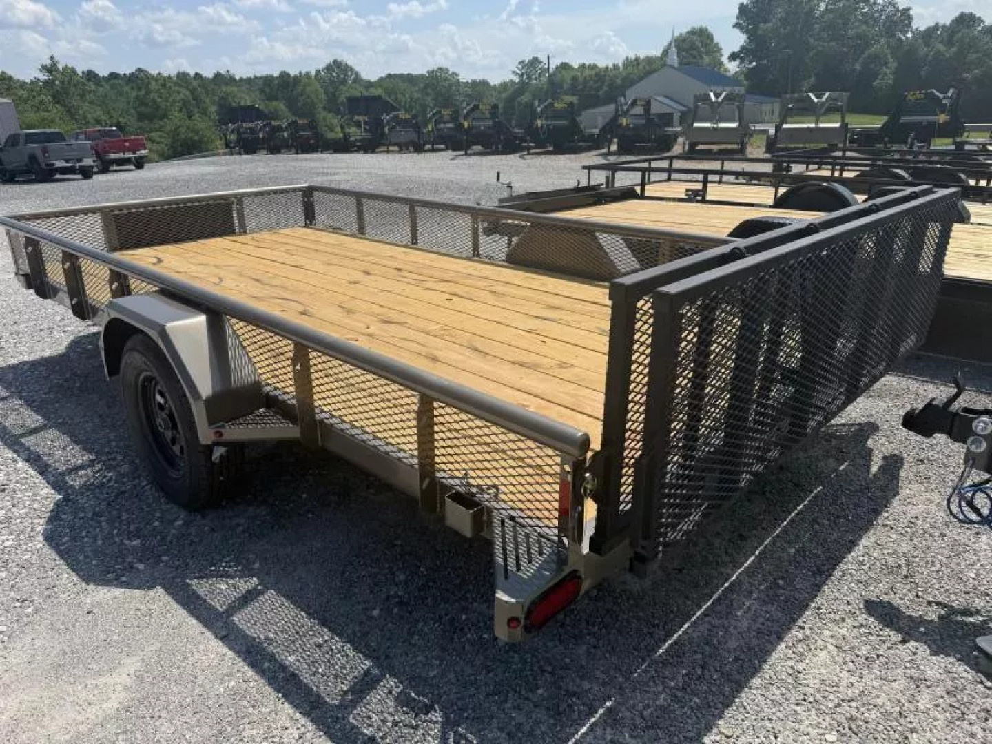 New 2025 Diamond C PSA135 Utility Trailer 6’11” x14’ bi fold gate tool ...