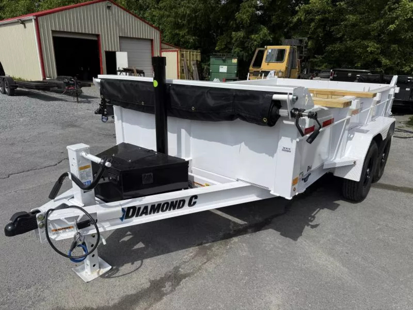 New 2025 Diamond C Trailers MDT 6’5”X12’Dump Trailer PACESETTER EDITION ...