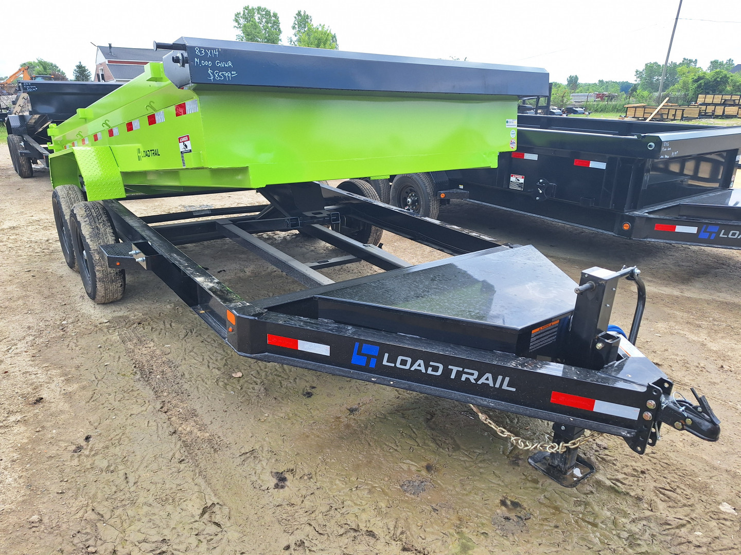 New 2025 Load Trail 83x14 Dump Trailer