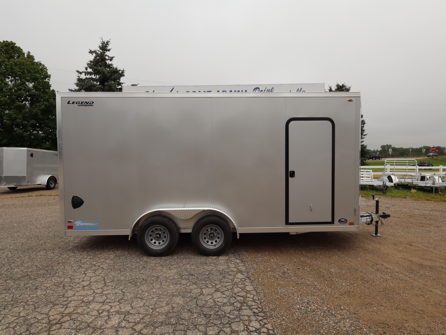 New 2026 Legend Trailers Thunder 7.5x18 Cargo / Enclosed Trailer for ...