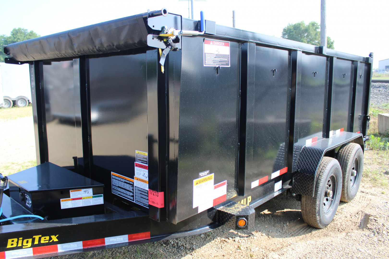 New 2025 Big Tex Trailers 14' HS HIGH SIDE DUMP TRAILER Dump Trailer