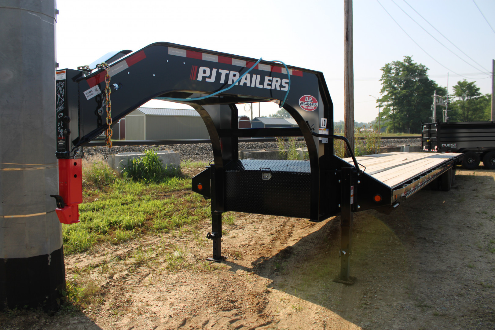 New 2026 PJ Trailers 40' SR 25K GVWR GOOSENECK EQUIPMENT TRAILER WITH ...