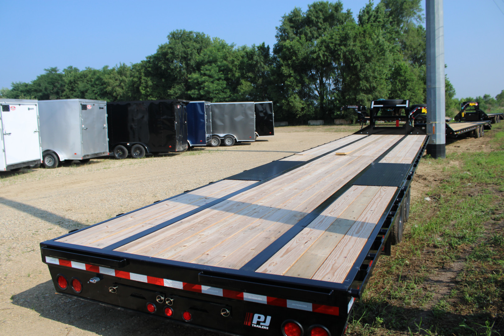New 2026 PJ Trailers 40' SR 25K GVWR GOOSENECK EQUIPMENT TRAILER WITH ...