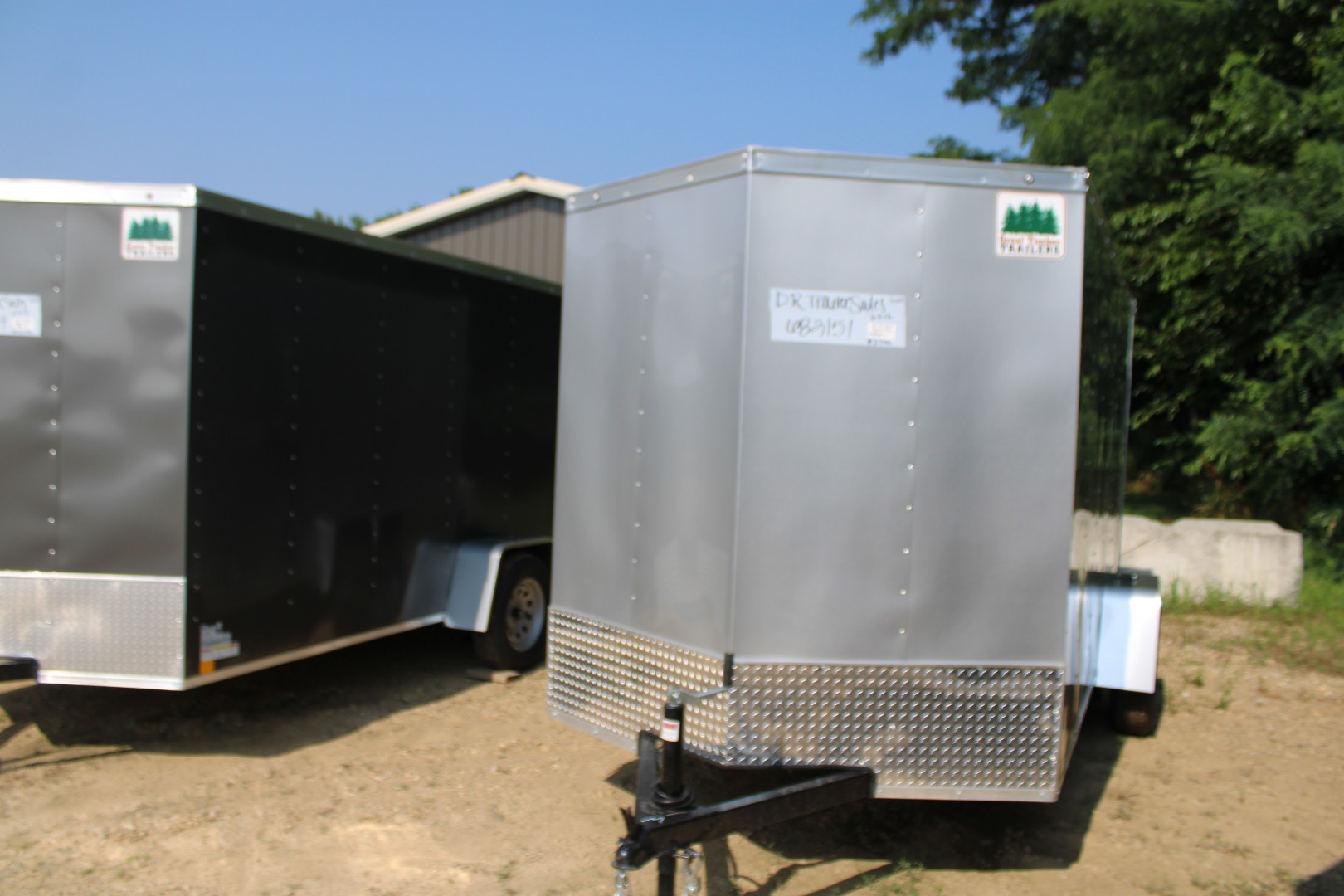 New 2025 RC Trailers 6' X 12' RD ENCLOSED TRAILER 5805 Cargo / Enclosed Trailer
