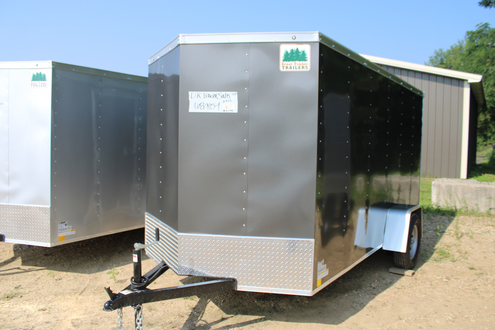 New 2025 RC Trailers 6' X 12' RD ENCLOSED TRAILER 5807 Cargo / Enclosed Trailer