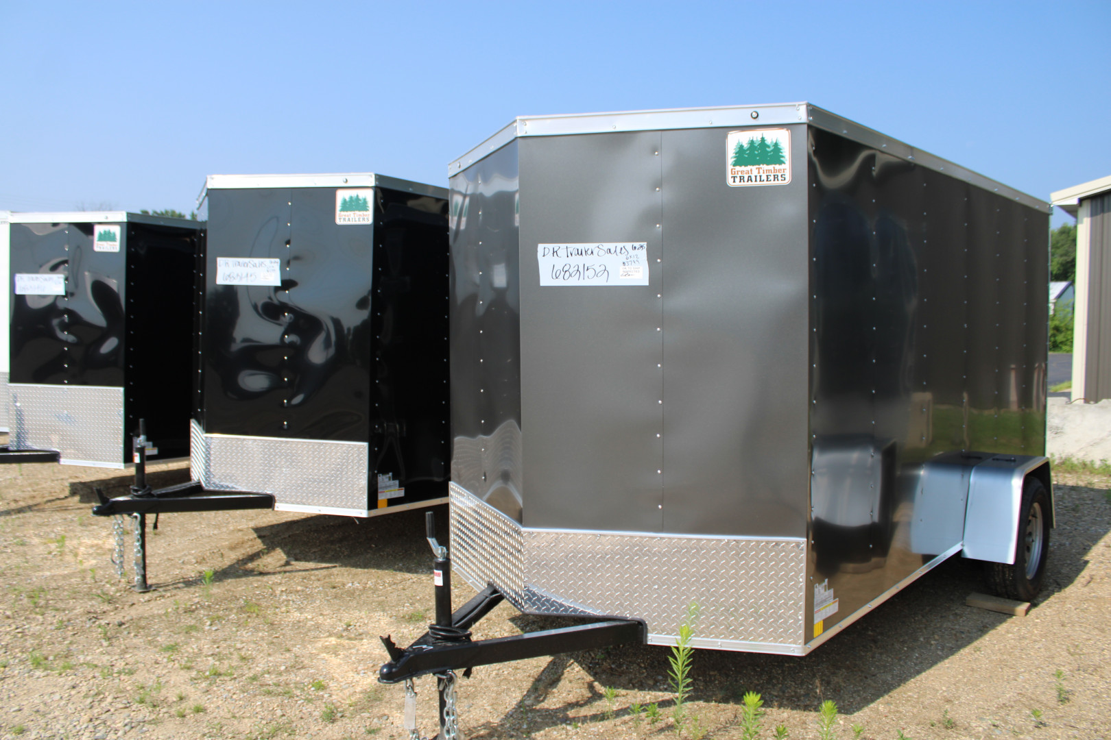 New 2025 RC Trailers 6' X 12' RD ENCLOSED TRAILER 5794 Cargo / Enclosed Trailer