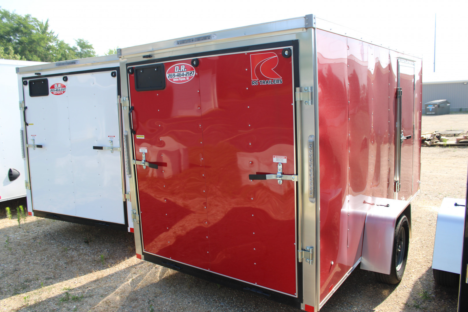 New 2025 RC Trailers 6' X 12' RD ENCLOSED TRAILER 5625 Cargo / Enclosed Trailer