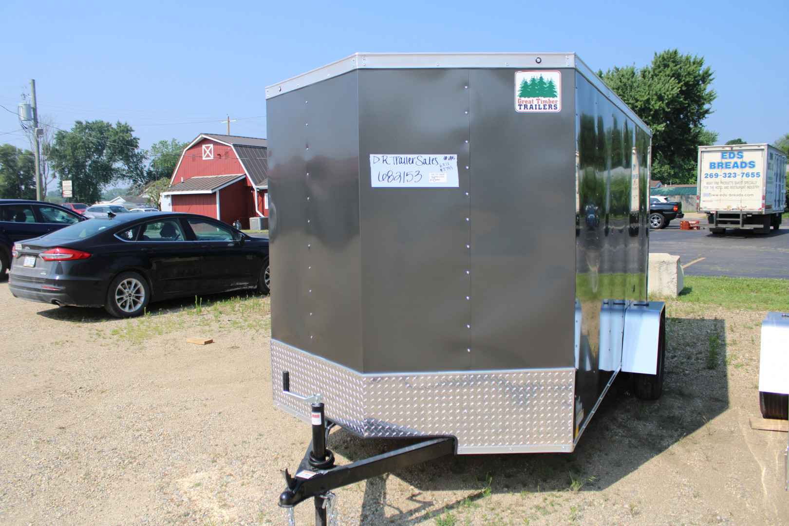 New 2025 RC Trailers 6' X 12' RD ENCLOSED FTRAILER 5793 Cargo / Enclosed Trailer