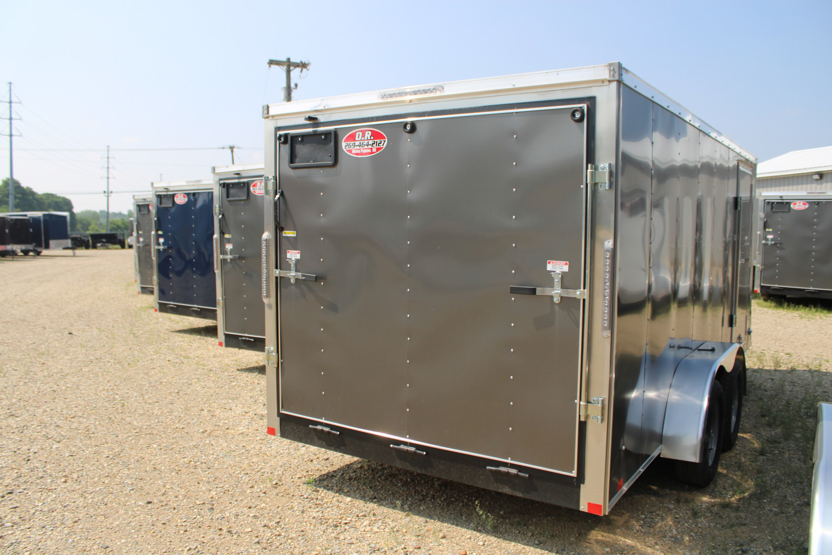 New 2025 RC Trailers 7' X 16' RD ENCLOSED TRAILER 5663 Cargo / Enclosed Trailer