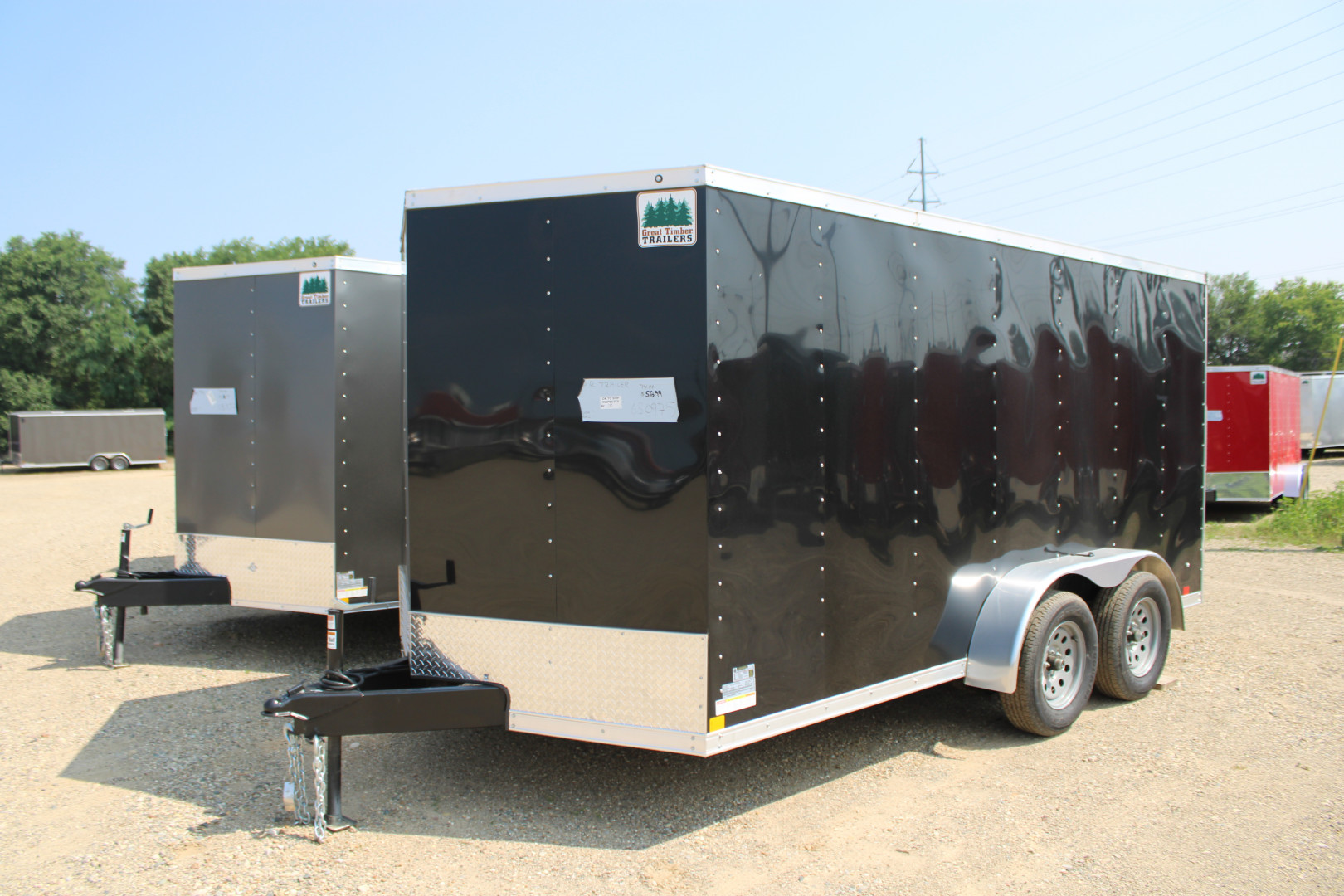 New 2025 RC Trailers 7' X 14' RD ENCLOSED TRAILER 5546 Cargo / Enclosed ...
