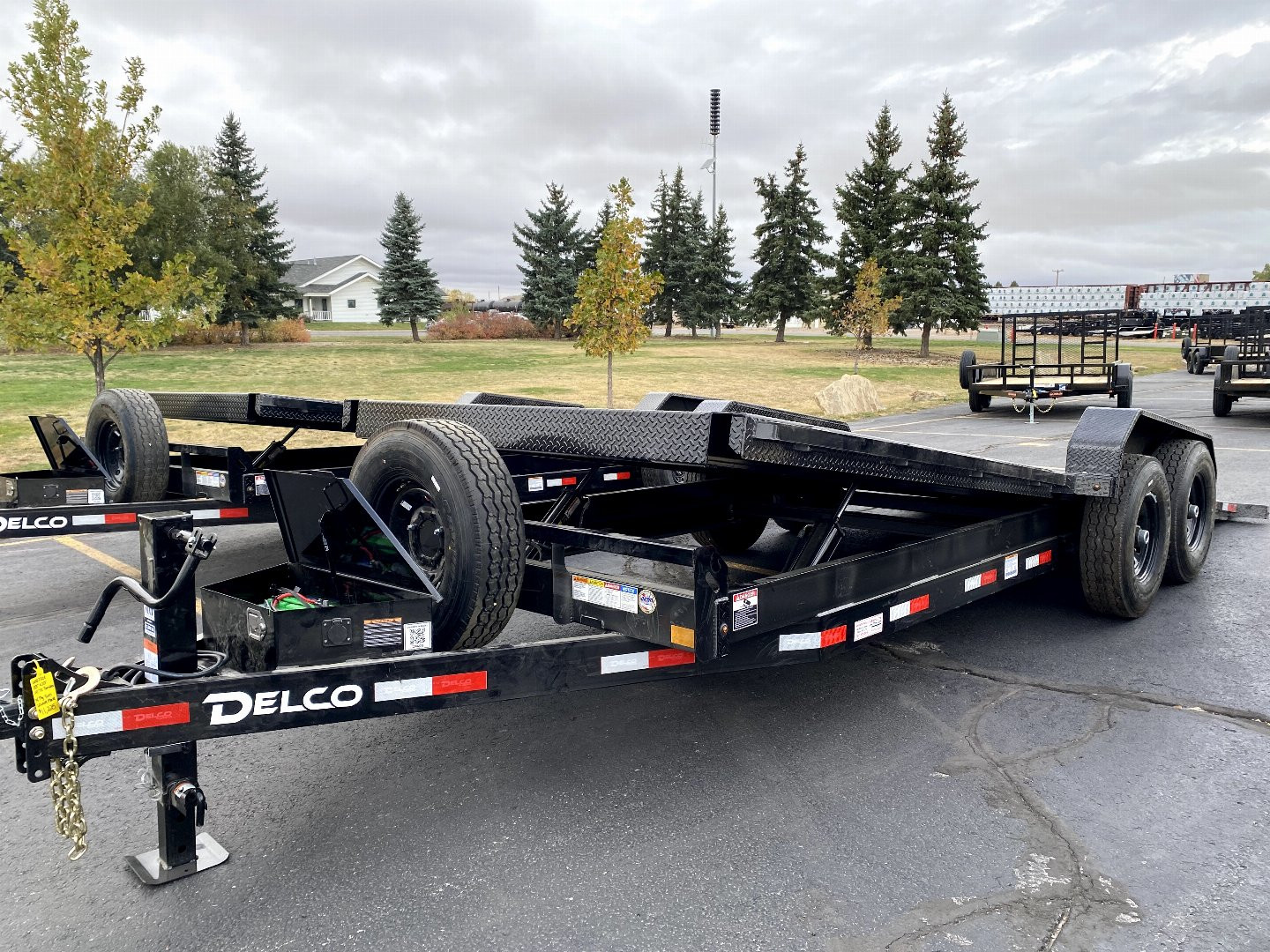 New 2024 Delco Trailers T320 Tilt Trailer