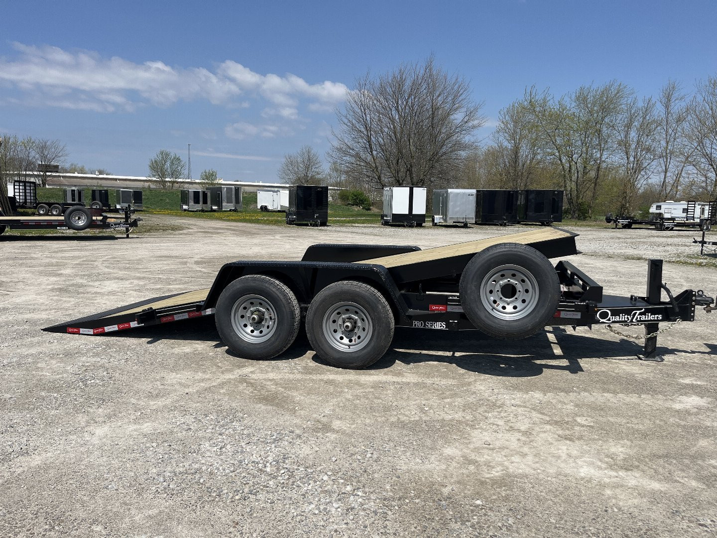 New 2026 Quality Trailers 82X18 Tilt Trailer Pro for sale in Dalton, OH