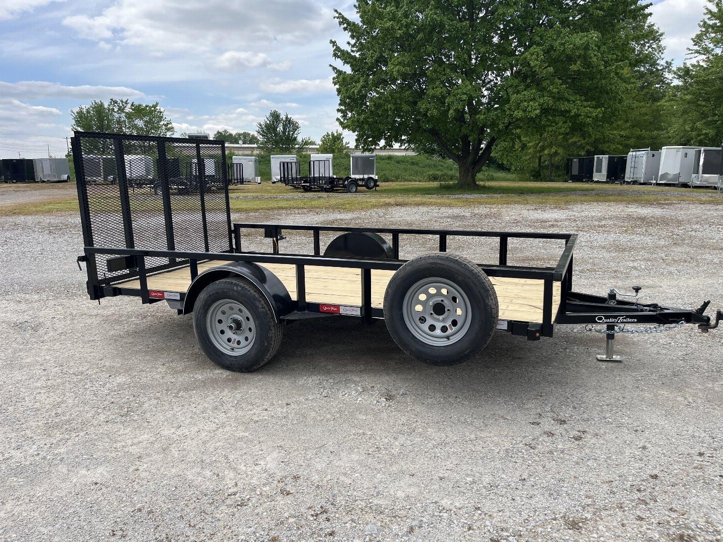 New 2025 Quality Trailers 77X12SA Utility Trailer Pro
