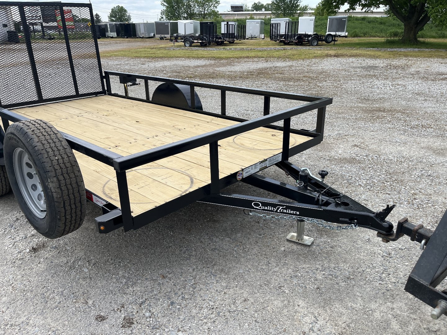 New 2025 Quality Trailers 77X12SA Utility Trailer Pro