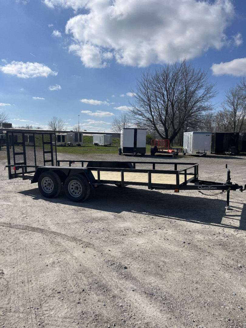 New 2025 Quality Trailers 77X16 Utility Trailer EC for sale in Dalton, OH