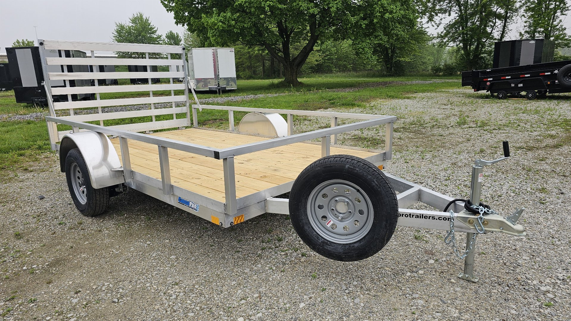 New 2024 CargoPro Trailers 80"x12' Utility Trailer, Aluminum Frame ...