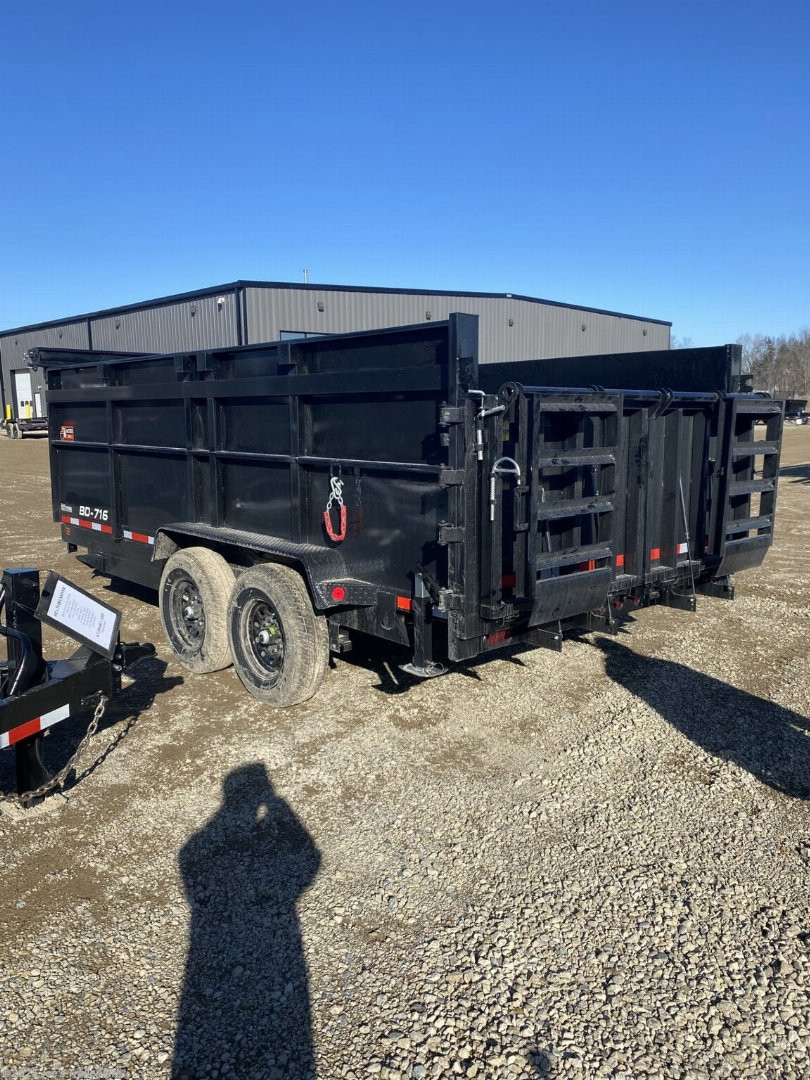 New 2025 Interstate Trailers BD8314TA5RBD Dump Trailer 83" X 14'