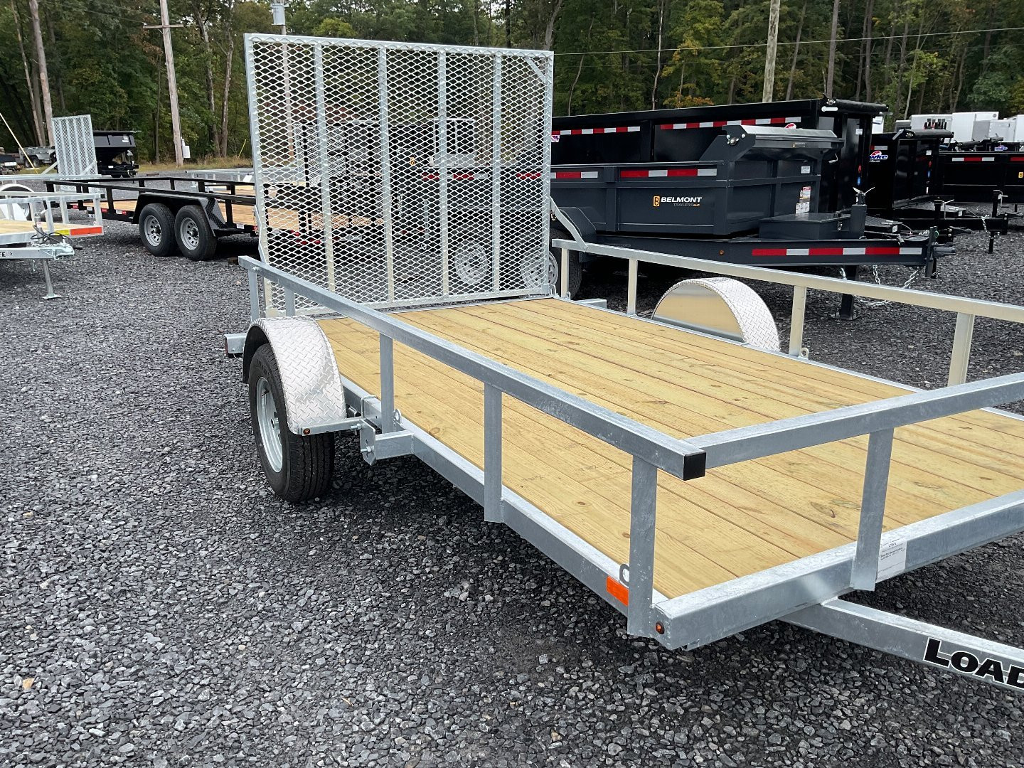 New 6.5' X 12' Galvanized Open Utility Trailer for sale in Waterford, MI