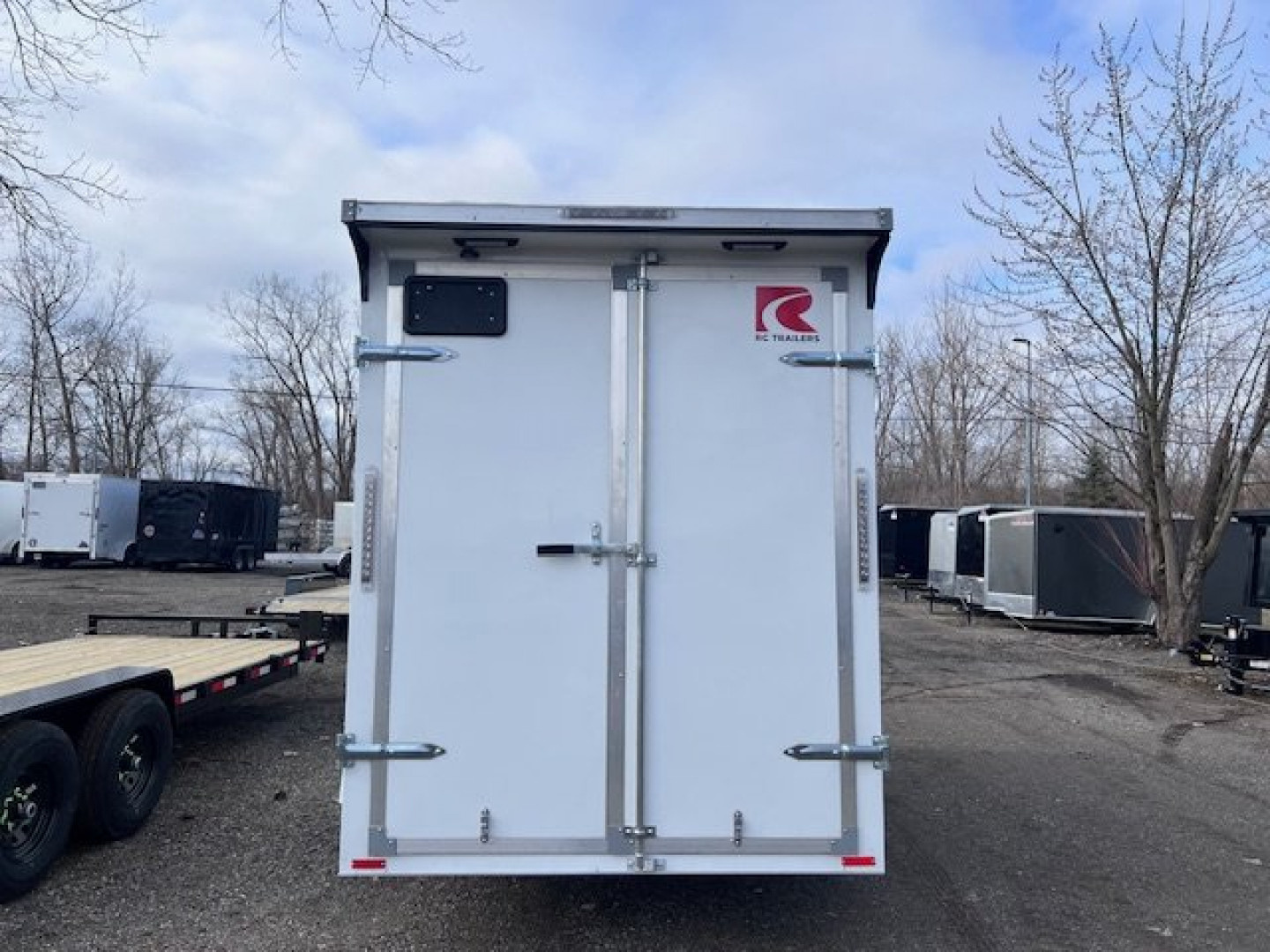New 6' X 12' Single Axle Enclosed Trailer