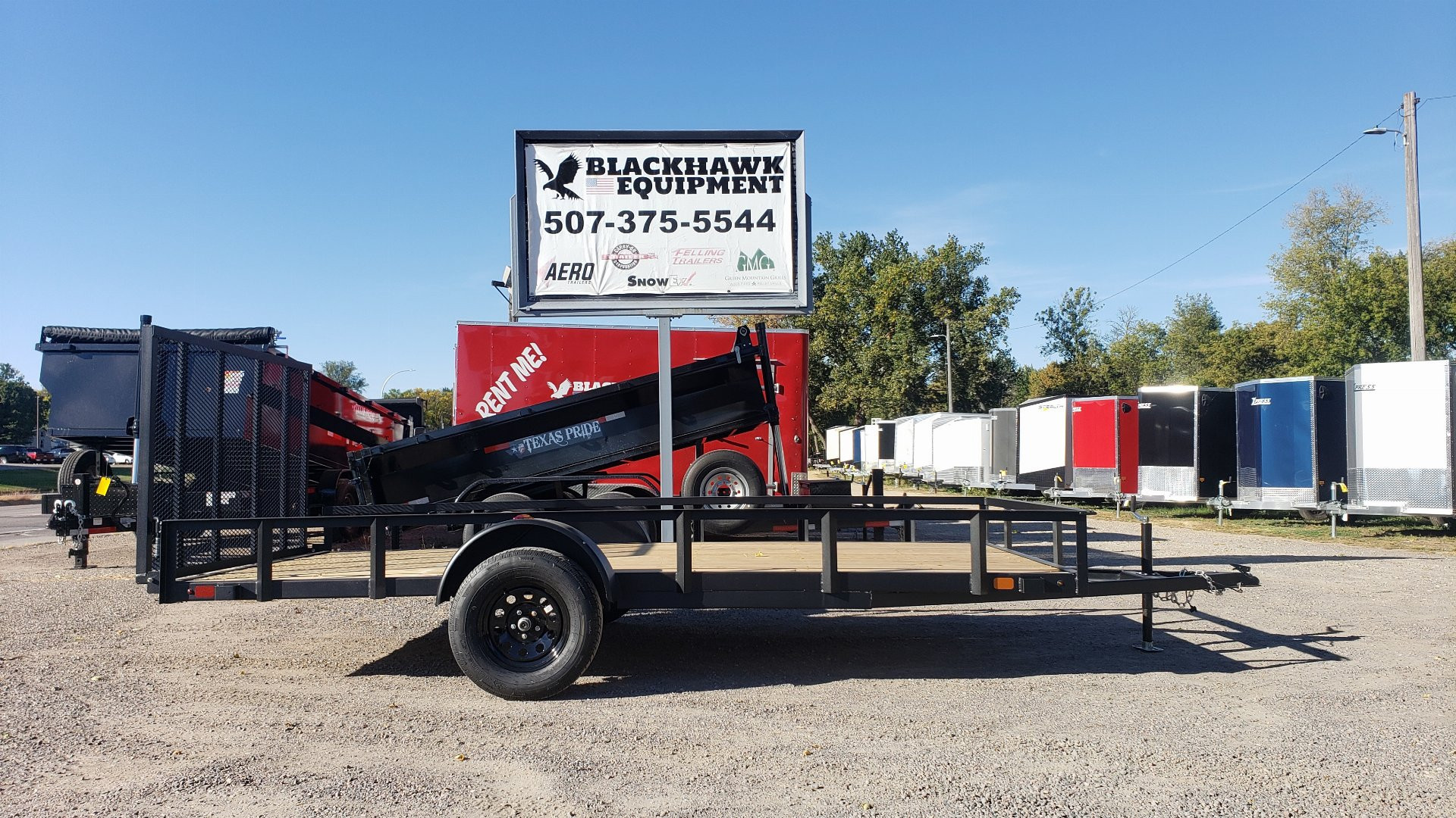 New 2025 Teske Manufacturing 6.5x14 Utility Trailer Utility Trailer for ...