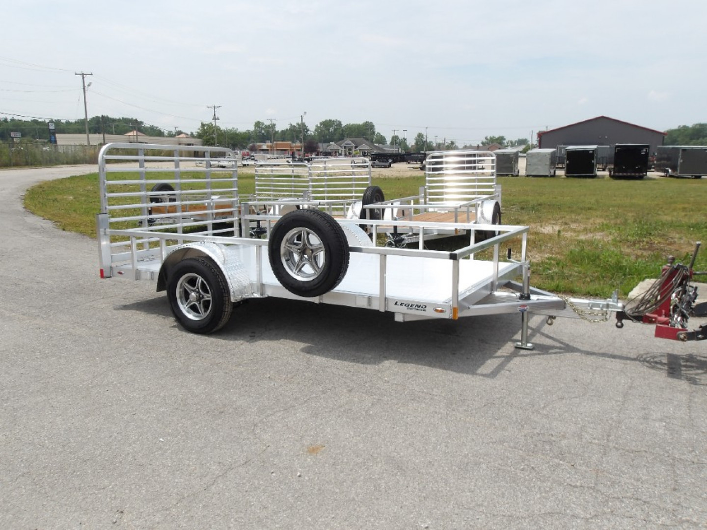 New 2026 Legend Trailers 7x12odsa30 Utility Trailer For Sale In Decatur In