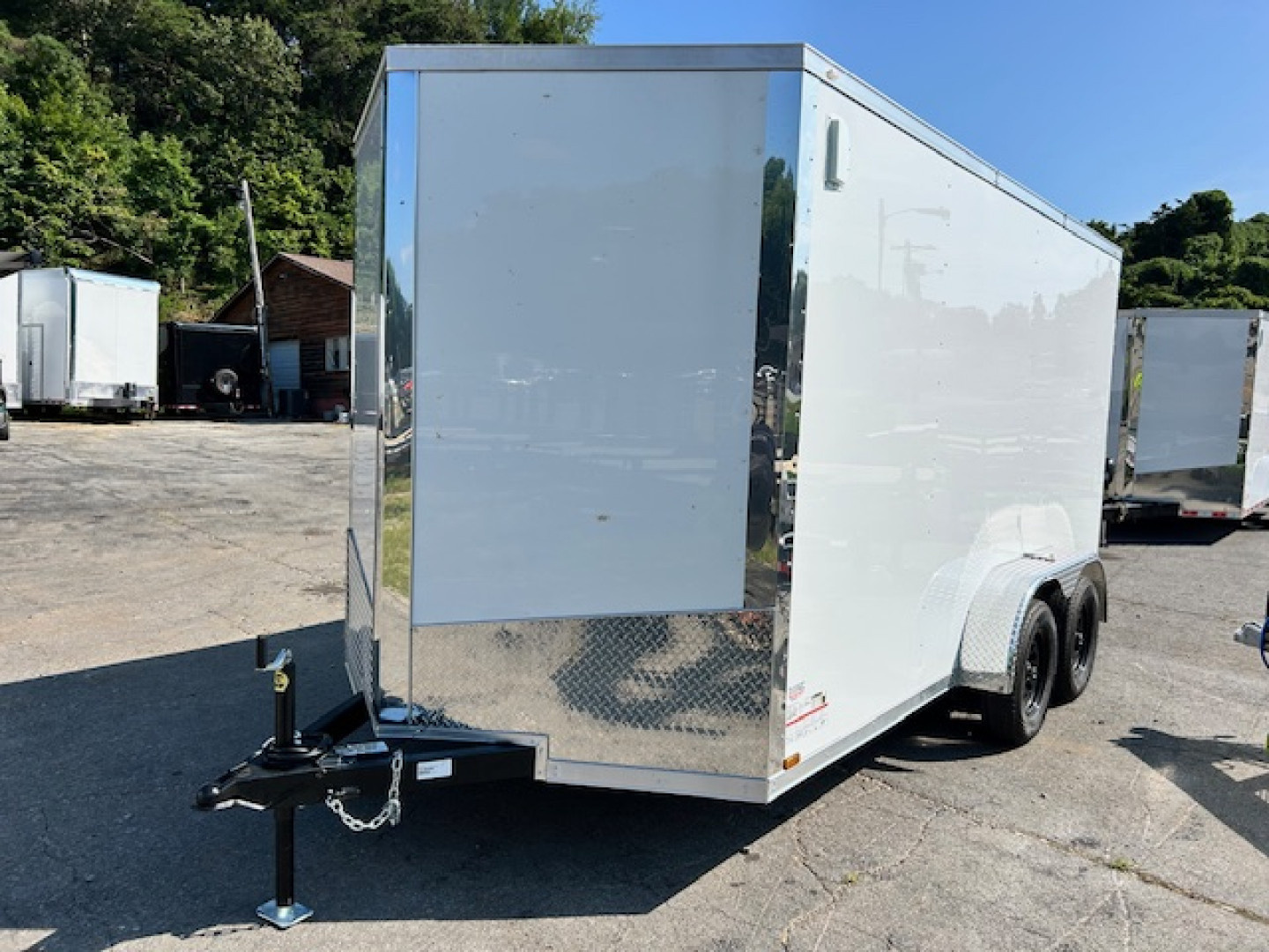 New 2025 Outlaw Trailers 7x14 7k Cargo / Enclosed Trailer W/E trac on ...