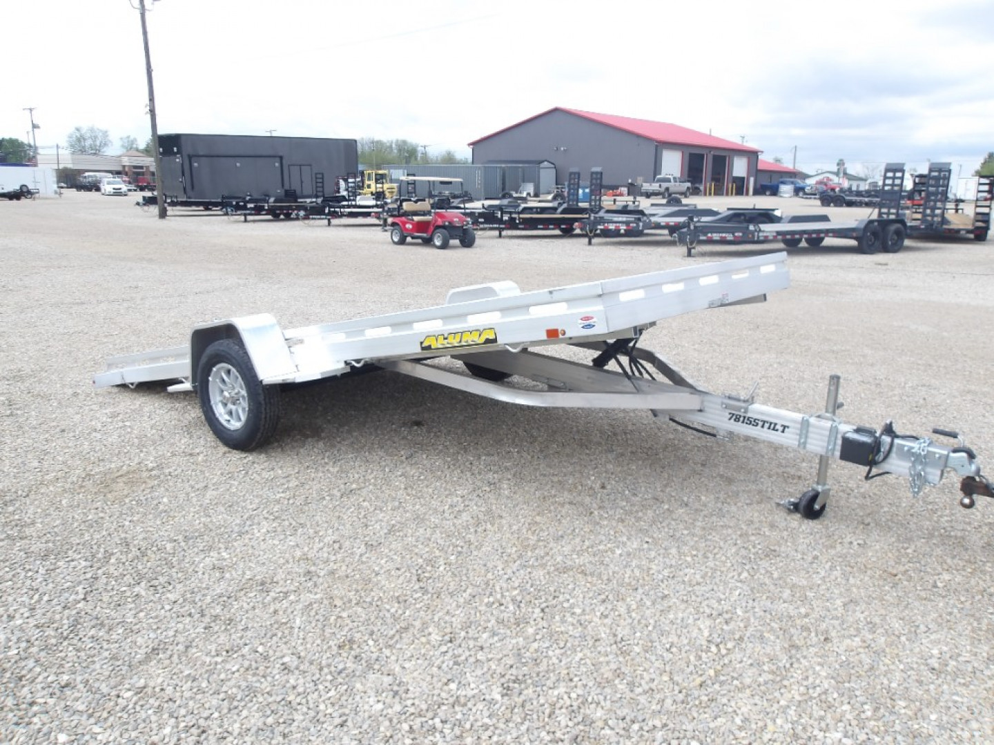 New 2026 Aluma 7815TILT-S-EL Utility Trailer for sale in Decatur, IN