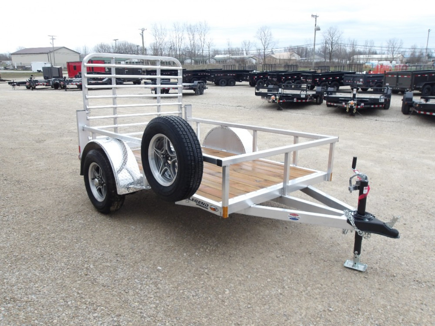 New 2025 Legend Trailers 5X8ODSA30 Utility Trailer