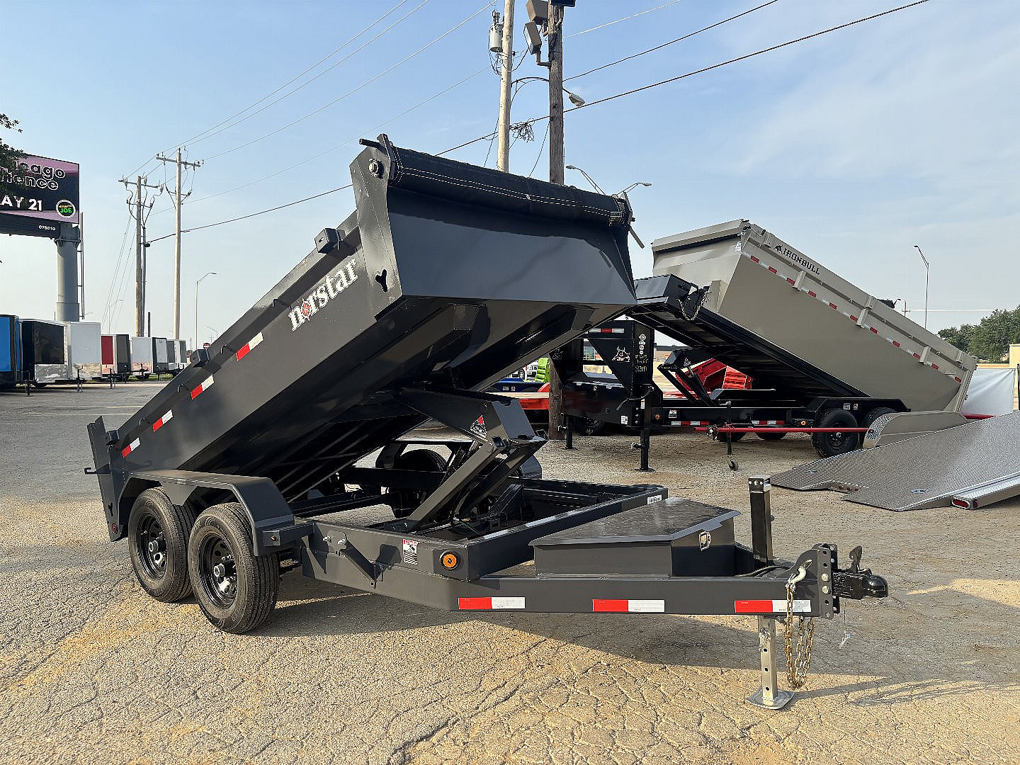 New 2026 Norstar DCB 6x12 10k Dump Trailer