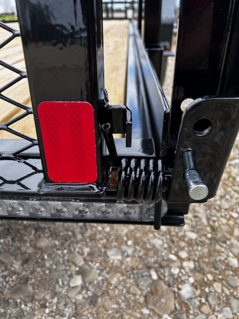 New 2025 H&H Trailers 82"X18' Rail Side ATV SIDE RAMPS 7k gvwr Utility ...