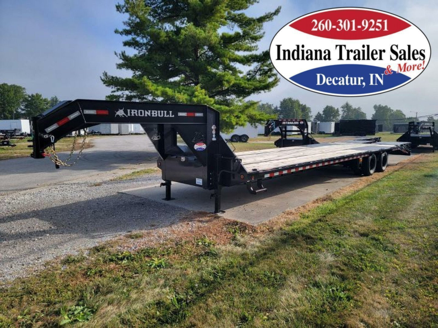 New 2024 Iron Bull 102x36 FLG0236122 Flatbed Trailer