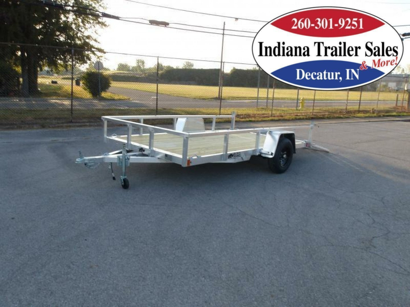 New 2025 Black Rhino 7x12 EXS712 Utility Trailer